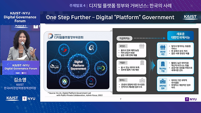 KAIST-NYU Digital Governance Forum 온라인 생중계 - 스트리밍코리아 레퍼런스 소개 - 스트리밍코리아
