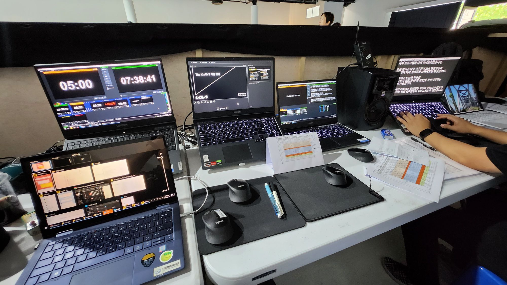 The KIA EV3 Tech Day 현장 운영 - 스트리밍코리아 레퍼런스 소개 - 스트리밍코리아